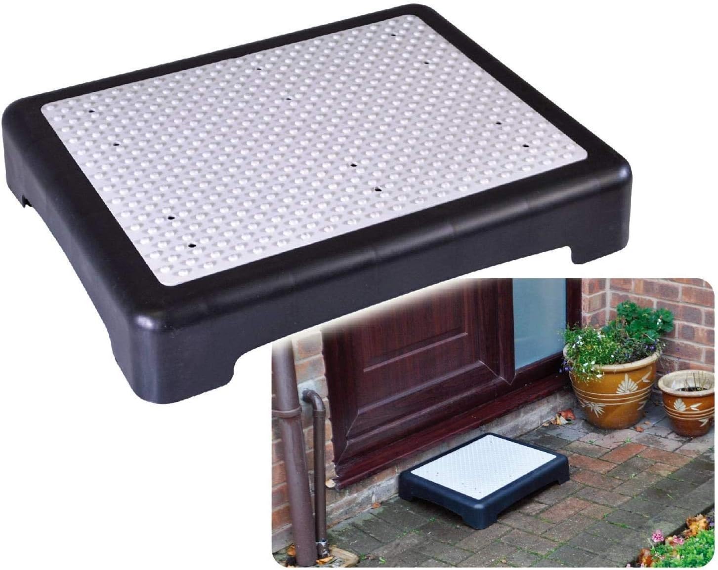 MantraRaj Portable Half Step Stool Mobility Aid for Elderly | Non Slip ...