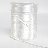 Amazon.com: 2 mm x 330 Feet Satin Nylon Cord, Silky Smooth Nylon String ...