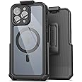 Amazon.com: Encased Titan Designed for iPhone 15 Pro Waterproof Case with Belt Clip (Compatible ...