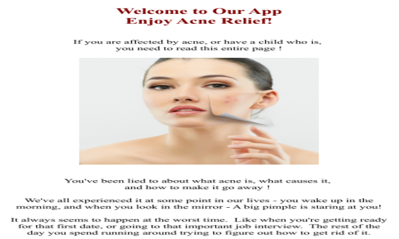 Enjoy Acne Relief:Amazon.com:Appstore for Android