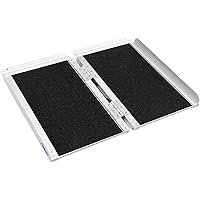 Amazon.com: Ruedamann 2'L x 28.3" W,Holds up to 600 lbs,Wheelchair Ramp with Non-Slip Surface ...