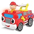 Amazon.com: The Learning Journey Early Learning - On The Go Fire Truck ...