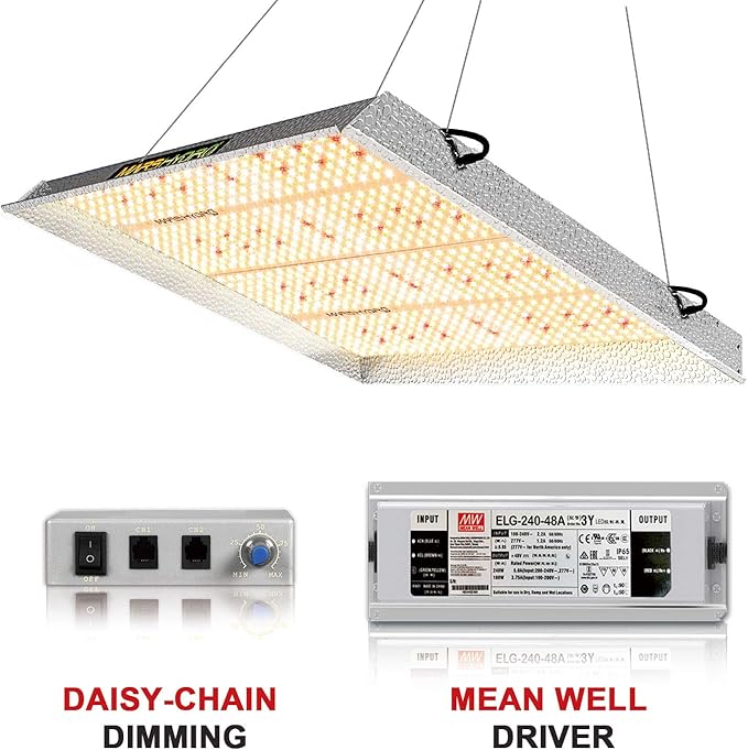 MARS HYDRO TS 3000W LED Grow Lights Commercial Reflector Plant Grow ...