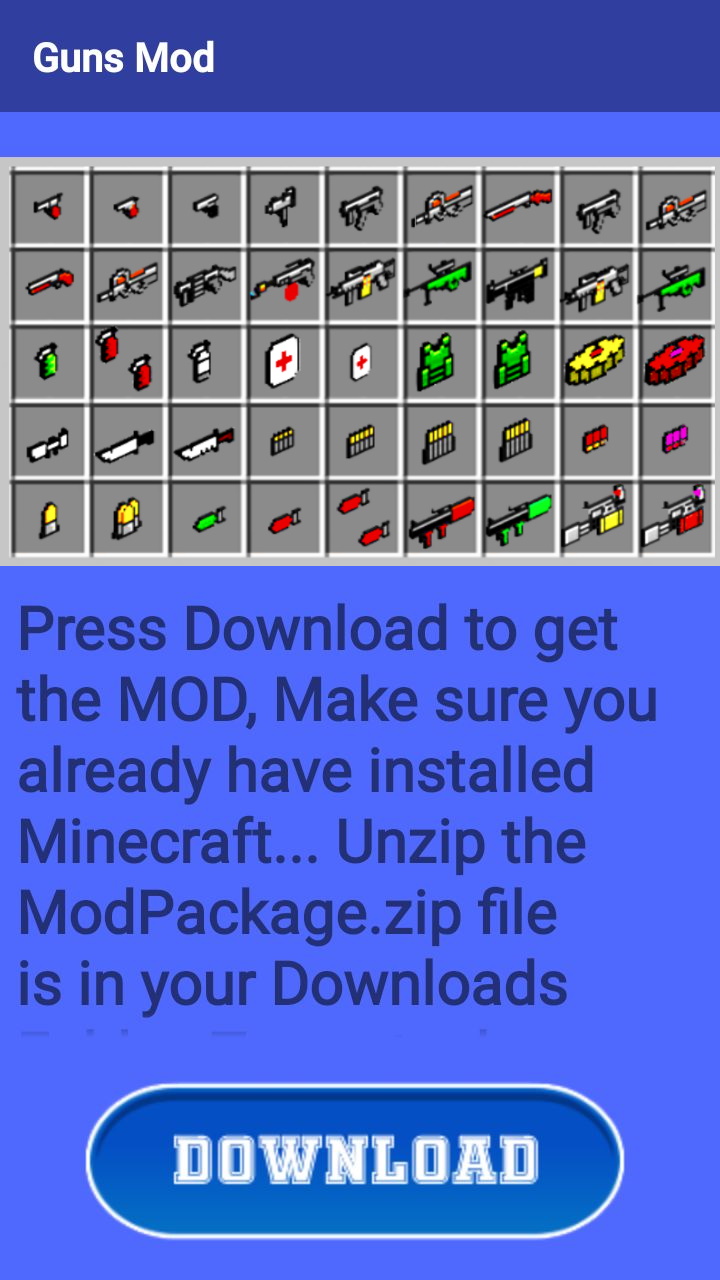 Guns Mod - Want It All