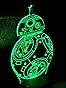 Amazon.com: 3D Lamp Fuwa Force Awaken Bb-8 Night Light 7 Color Change ...
