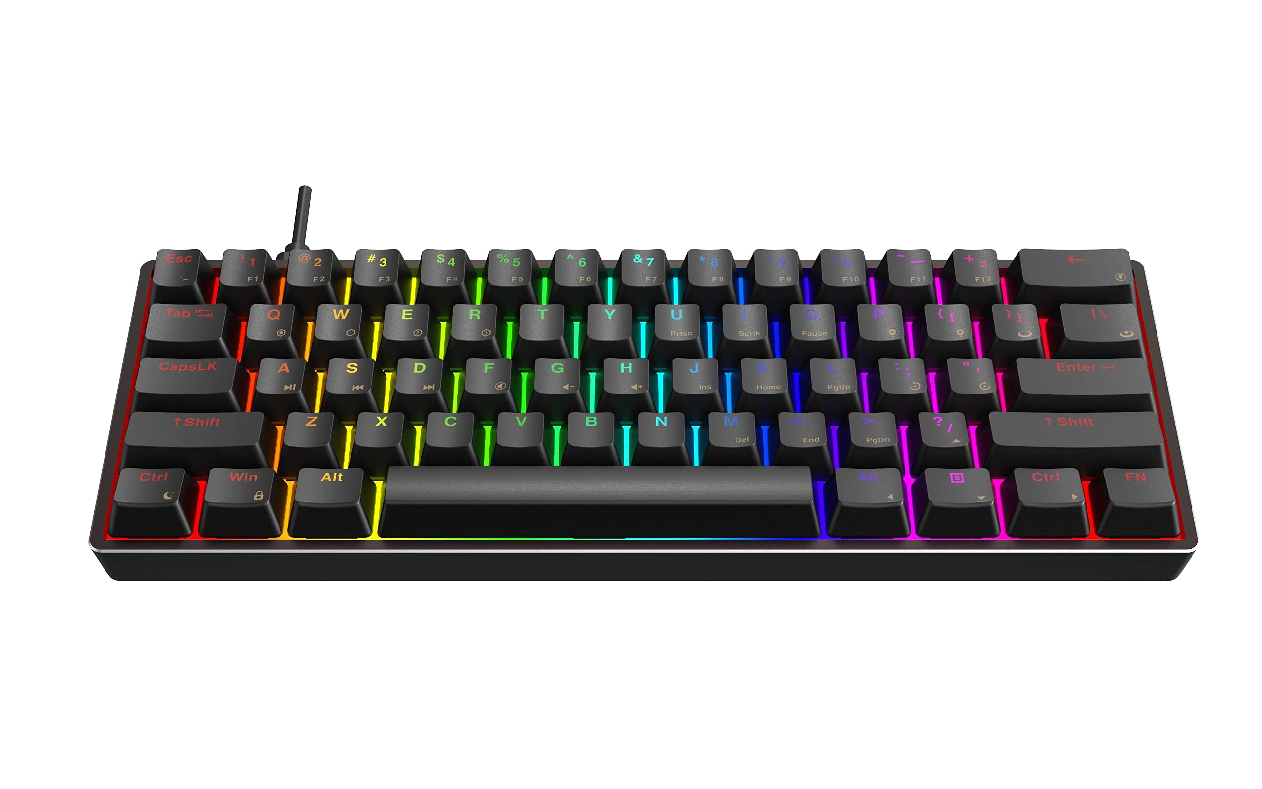 Mua AG AC61M GK61 RGB Gaming Keyboard - 61 Keys Aluminum Case Two USB-C ...