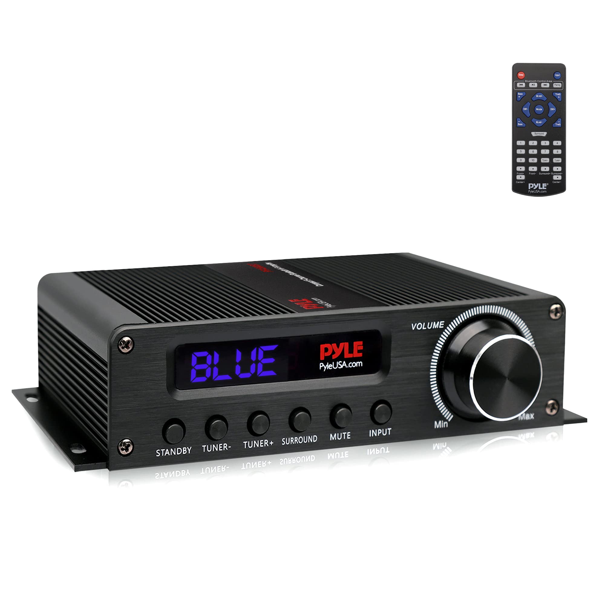 Pyle Wireless Bluetooth Home Audio Amplifier - 100W 5.1 Channel Home ...