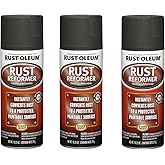 Rust-Oleum 248658 Rust Reformer Spray, 10.25 oz, Black - Spray Paints ...