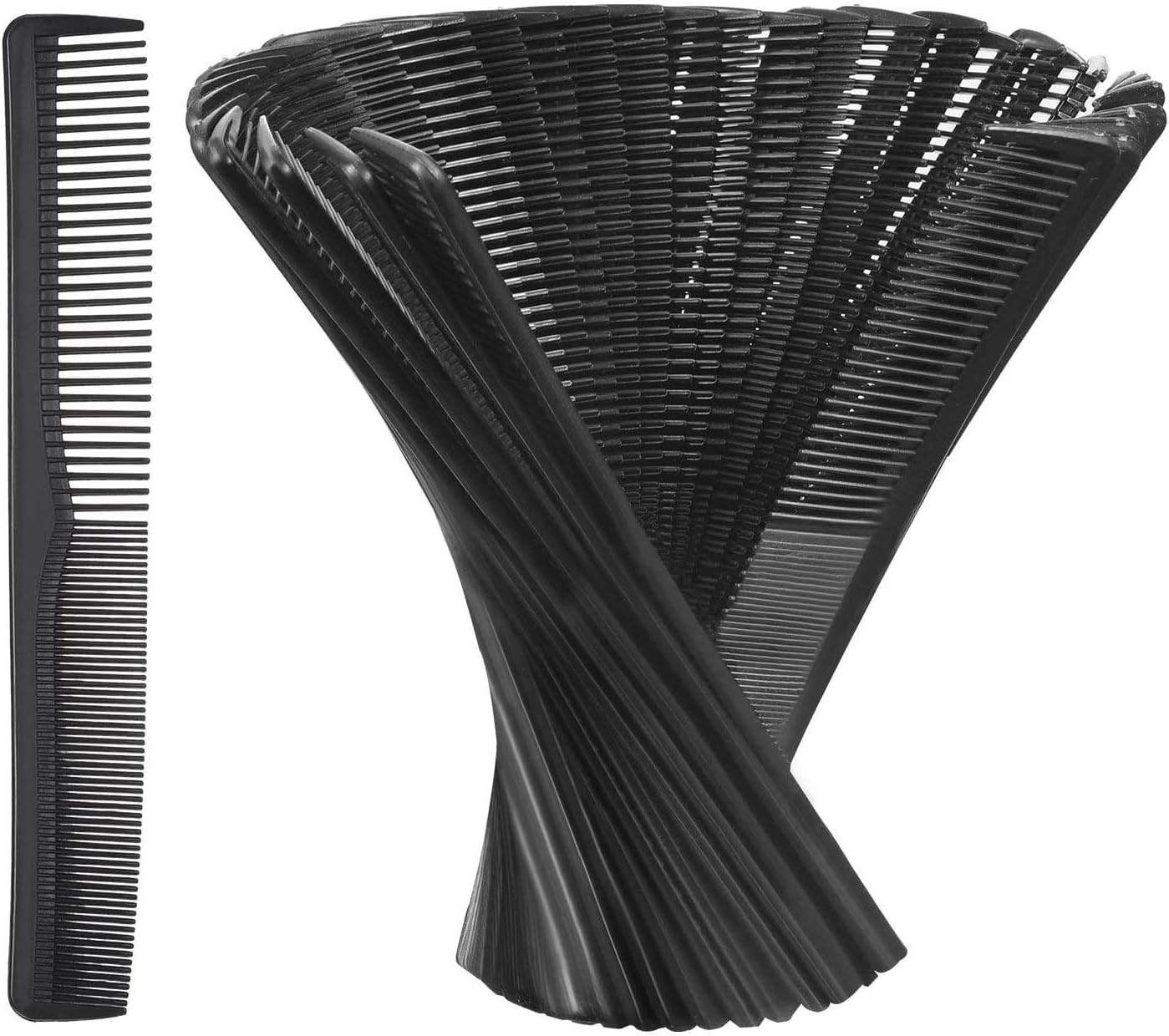 36 Pack Hair Comb Pocket Size Unbreakable Plastic Hairdressing Styling ...