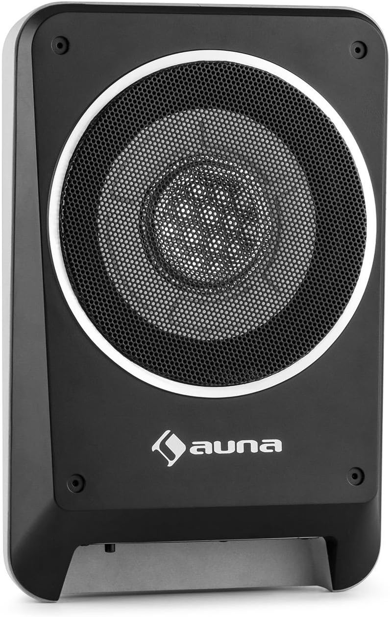 Auna Blackseat 8 Subwoofer Activo para Coche 20cm (8") (200W Potencia ...