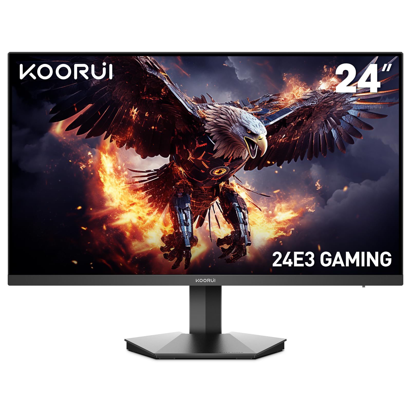 KOORUI Gaming Monitor, 24" IPS Display, 165Hz FHD Computer Monitor, 1ms ...