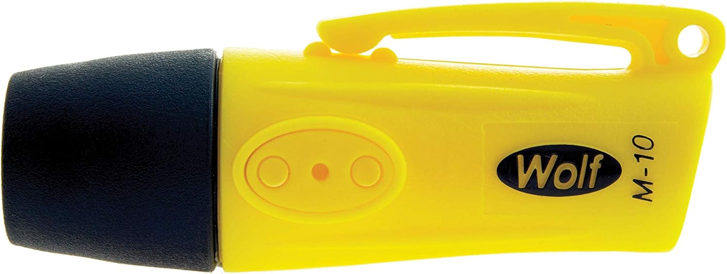Wolf M-10 ATEX Zone 0 Intrinsically Safe Micro LED Safety Pocket Torch ...