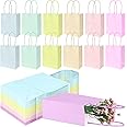Amazon.com: BadenBach 30 Pack Small Pastel Paper Gift Bags with Handle ...