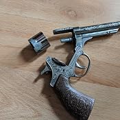Gonher Diecast Metal 8 Ring Shot Cowboy Gun: Amazon.co.uk: Toys & Games