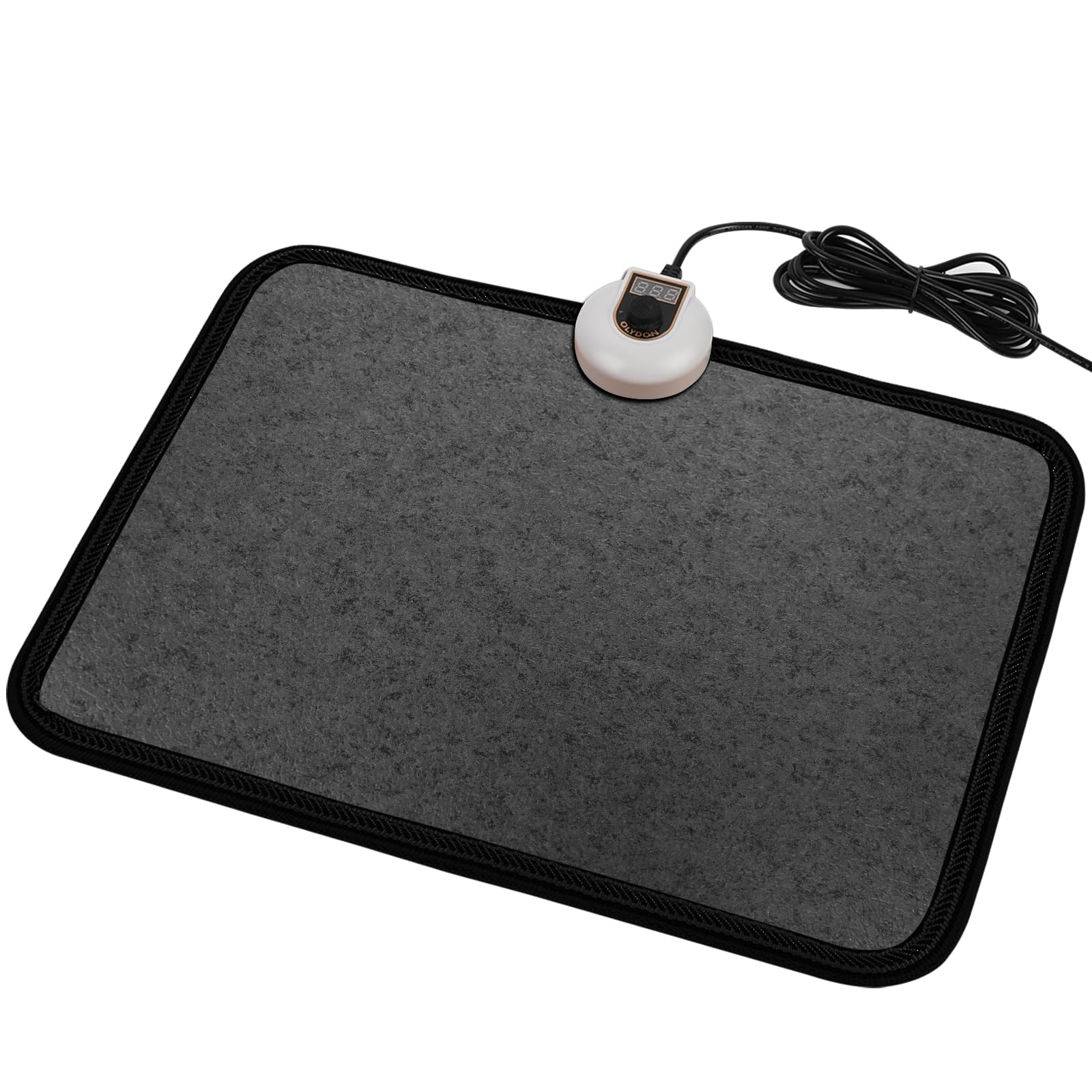 Electric Heated Floor Mats Under Desk, Heated Foot Warmer - 110v Toes ...