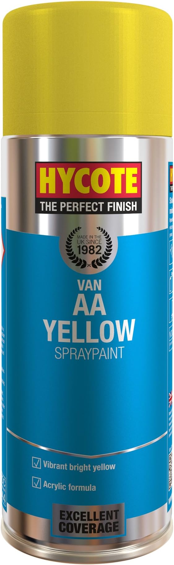 Hycote Aa Van Yellow , 400ml: Amazon.co.uk: Car & Motorbike
