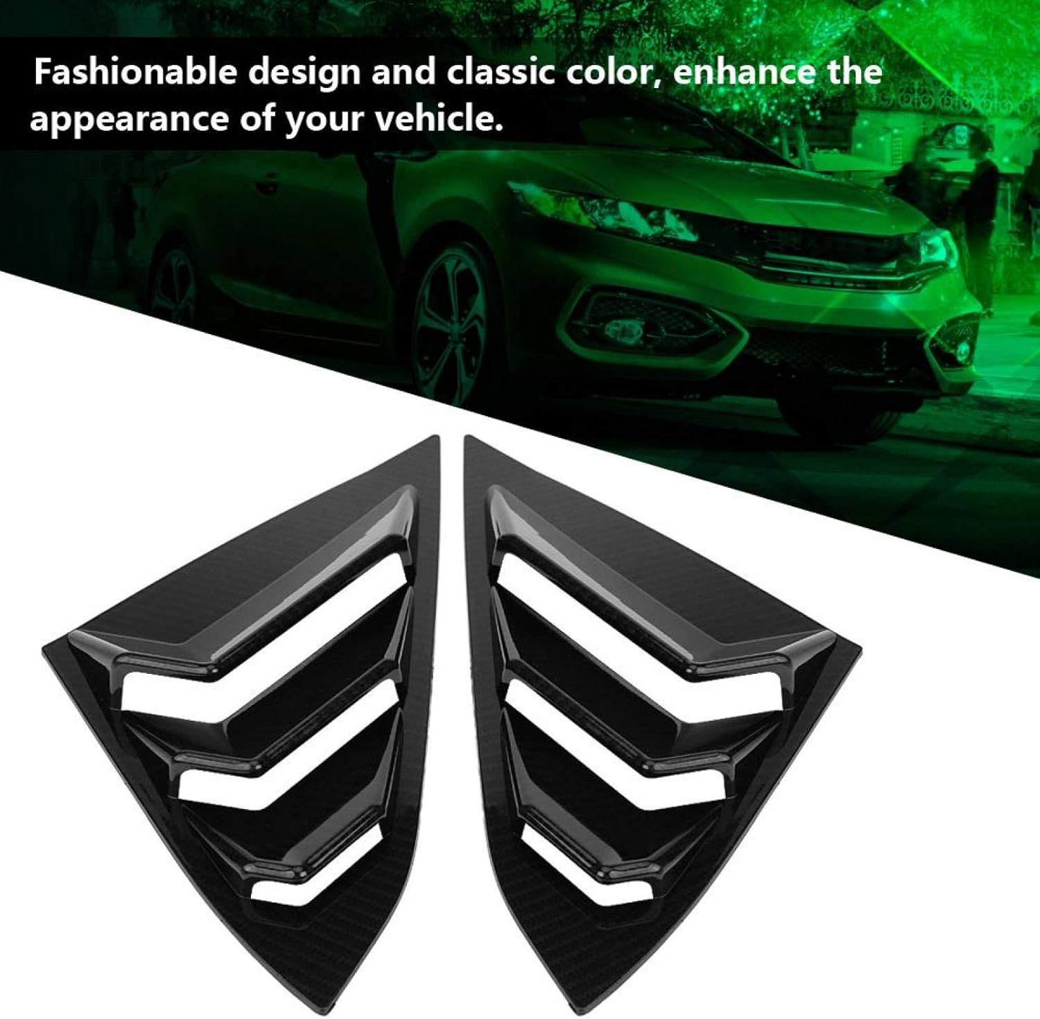 Side Window Louver Right Window Louver for Car Parts for the left and ...