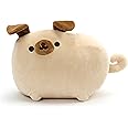Amazon.com: GUND Pusheen Pugsheen Stuffed Plush Dog with Poseable Ears ...