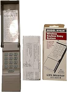 Liftmaster 976LM Garage Door Opener Keypad Remote Keyless Entry ...