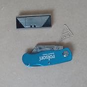 Rolson 62845 Folding Lock-Back Utility Knife: Amazon.co.uk: Kitchen & Home