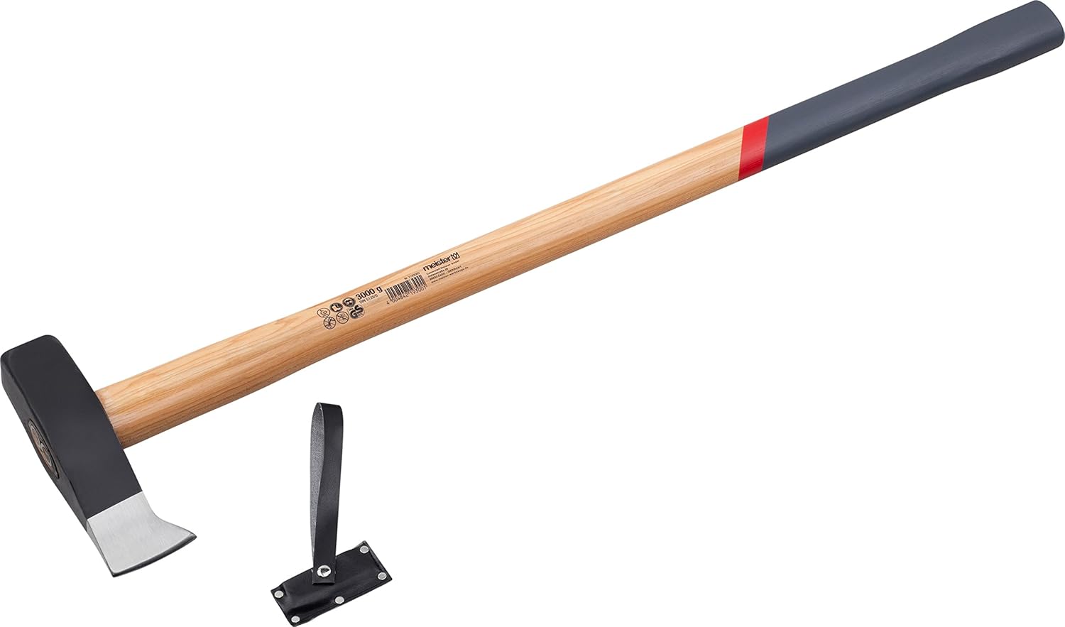 Meister Spalthammer - 3000 g Kopfgewicht - Hochwertige Stahlklinge ...