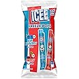 Amazon.com: ICEE Freeze Pops, Blue Raspberry & Cherry Flavor Variety ...