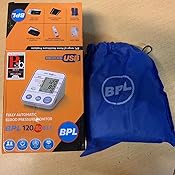 BPL Medical Technologies BPL 120/80 B18 Digital Blood Pressure Monitor ...