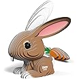 Amazon.com: Eugy Rabbit 3D Puzzle, 39 Piece Eco-Friendly Educational Toy Puzzles for Boys, Girls ...