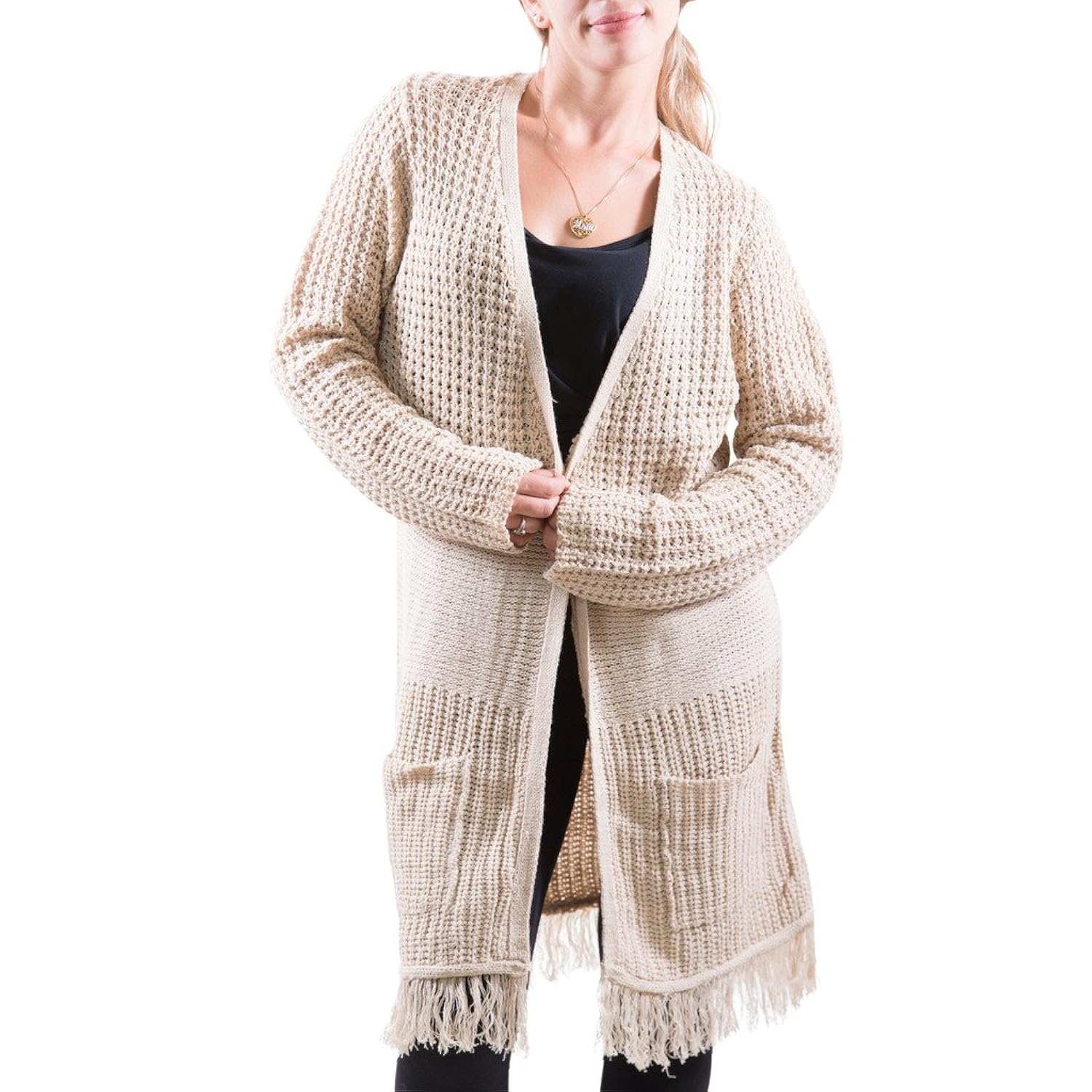 Long cardigan sweaters for women with pockets pants – Женский длинный ...