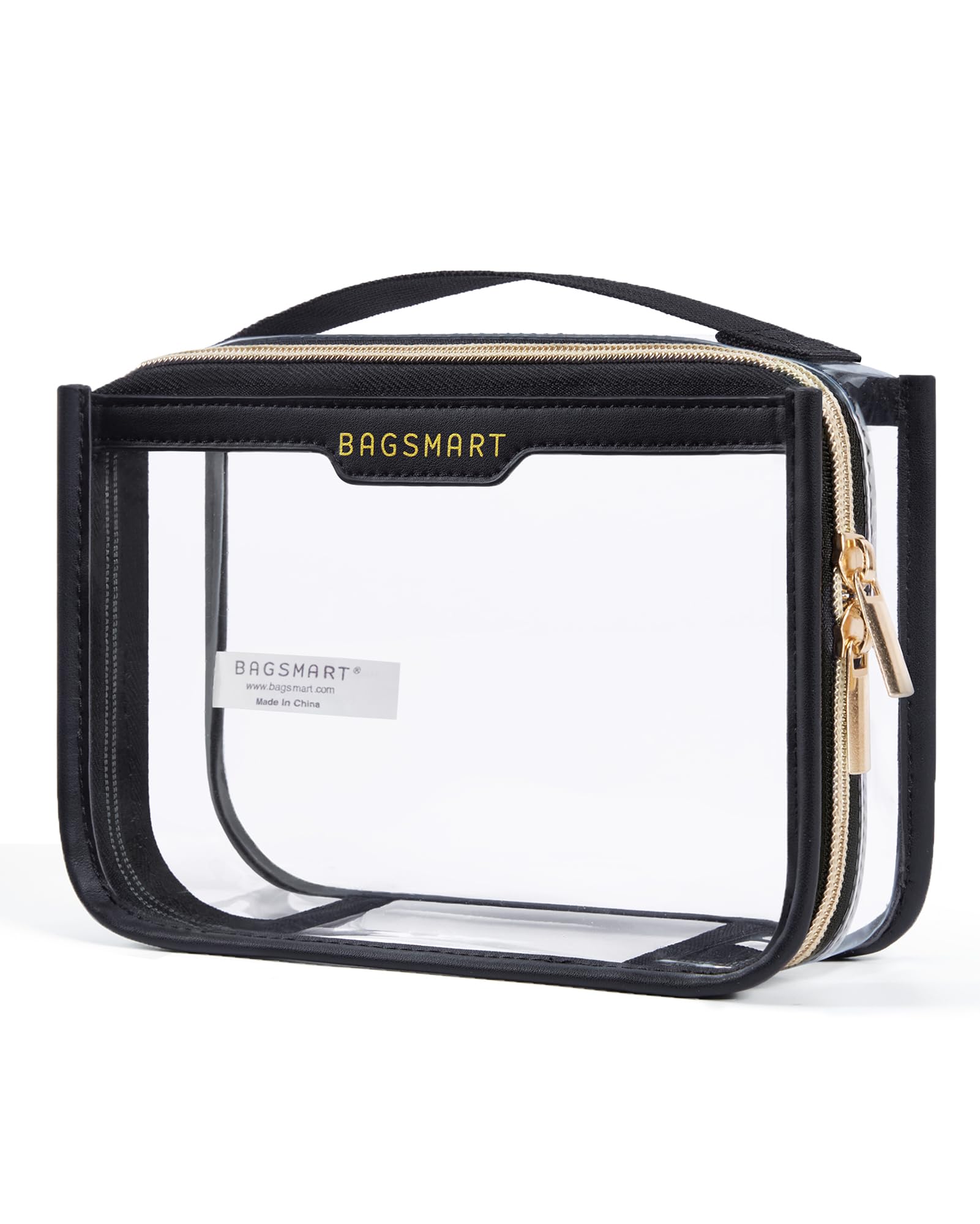 BAGSMART TSA Approved Toiletry Bag, Clear Travel Toiletry Bag, Makeup ...