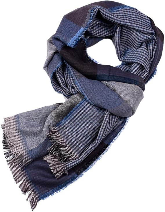 Fauhsto Halstücher für Herren,Herren Classic und Elegant Plaid Schals ...