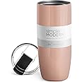 Simple Modern Voyager Insulated Travel Mug Tumbler with Straw and Clear ...