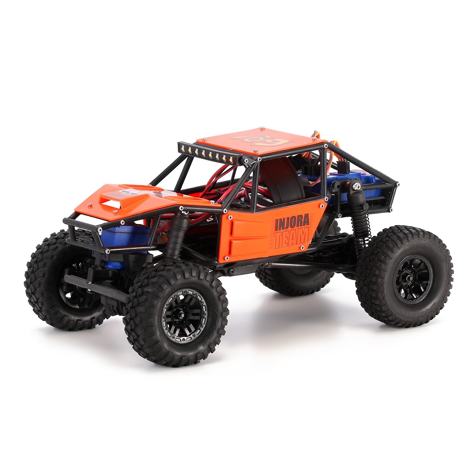 INJORA Rock Tarantula Nylon Buggy Body Shell Chassis Kit For TRX4M 1/18 ...