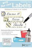 Emily Press Labels - Write Your Own Waterproof Labels for Kids for Back ...