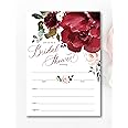 Amazon.com : Moonrise Papery Set of 25 Bridal Shower Invitations with ...