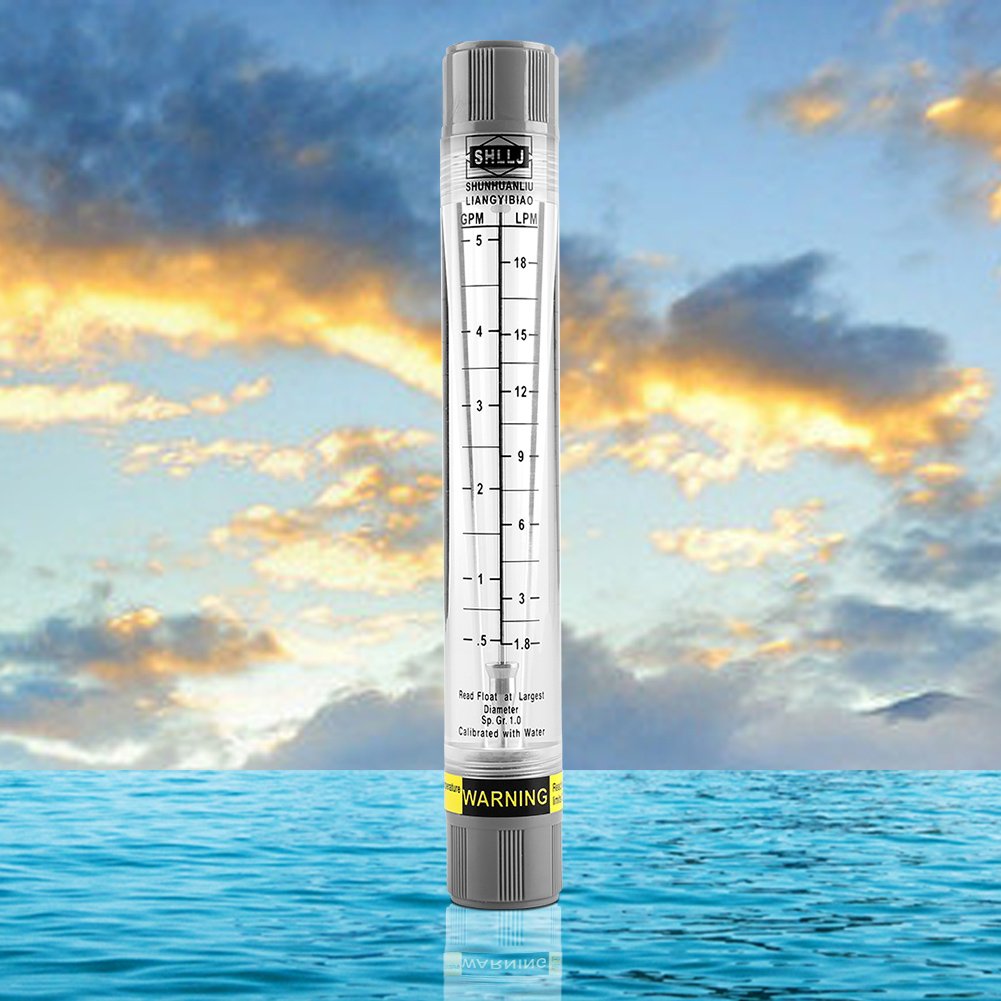 Vertical Tube Flow Meter Inline Water Pipeline Meters Metal Liquid ...