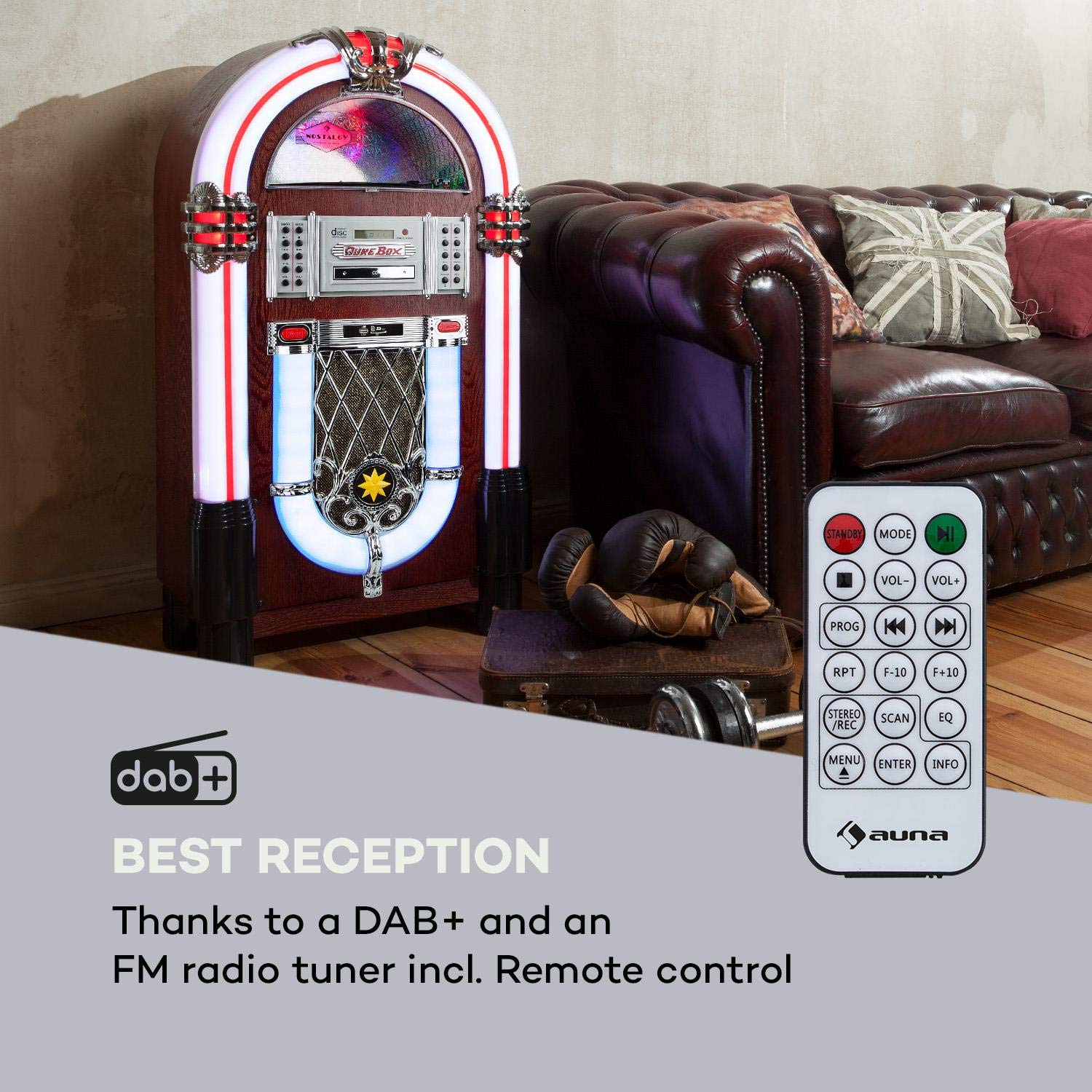 Mua auna Graceland DAB Jukebox - Bluetooth Function, CD Player ...