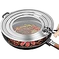 Amazon.com: Stainless Steel Splatter Screen for Frying Pan - Grease ...
