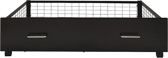 Urban Black Metal Under Bed Storage Drawers (2 drawers): Amazon.co.uk ...