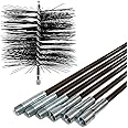 Amazon.com: Midwest Hearth 7-Inch Square Wire Chimney Brush and 18-Foot ...
