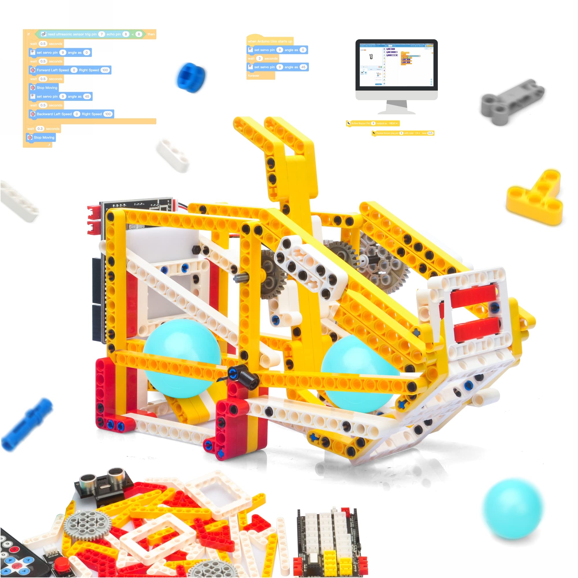 Mua OSOYOO Building Block Electronics Project - Starter kit for Arduino - For STEM Class - To ...