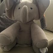 Gund Animated Flappy The Elephant Stuffed Animal Plush, Gray, 12": Gund ...