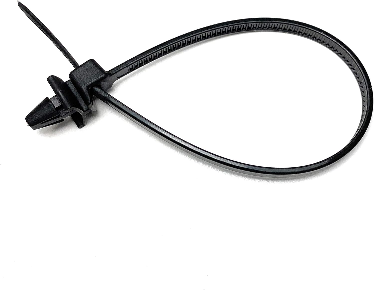 Push Mount Winged Cable Ties/Car Chassis Nylon Zip Tie Fixing Black (50 ...