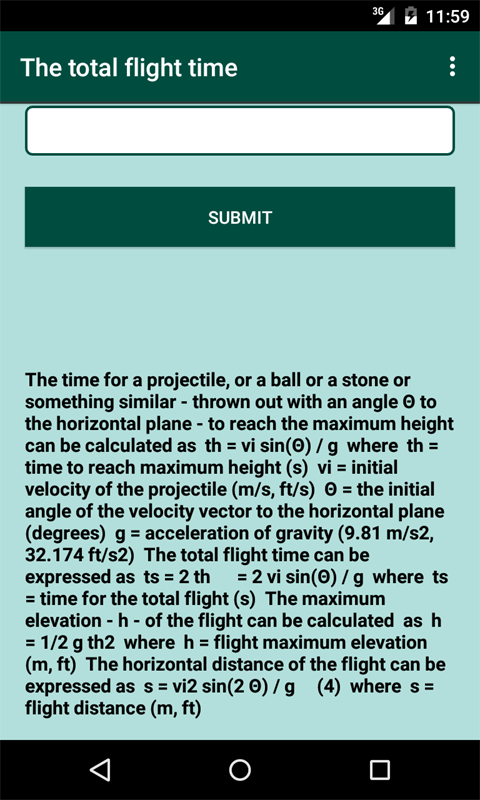 Amazon.com: The total flight time: Appstore for Android