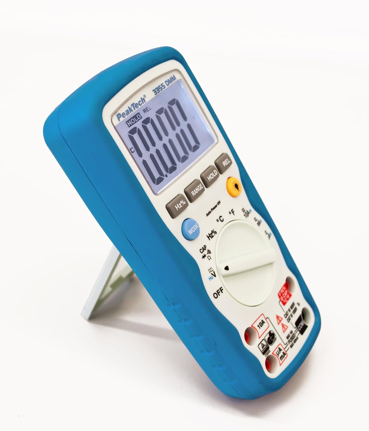 PeakTech 3355 – Digital Multimeter, Waterproof (IP67), LCD Display ...