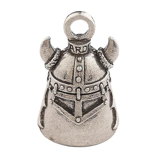 Guardian Bell Viking Good Luck Bell w/Keyring & Black Velvet Gift Bag ...