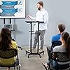 VIVO Mobile 24 x 16 inch Lectern Podium, Height Adjustable Steel ...