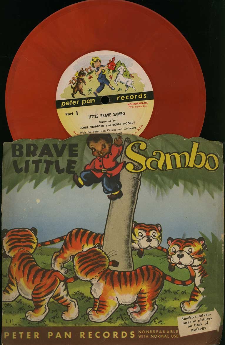 - "Brave Little (Black) Sambo" 1950 Peter Pan Record #L-11 - Amazon.com ...