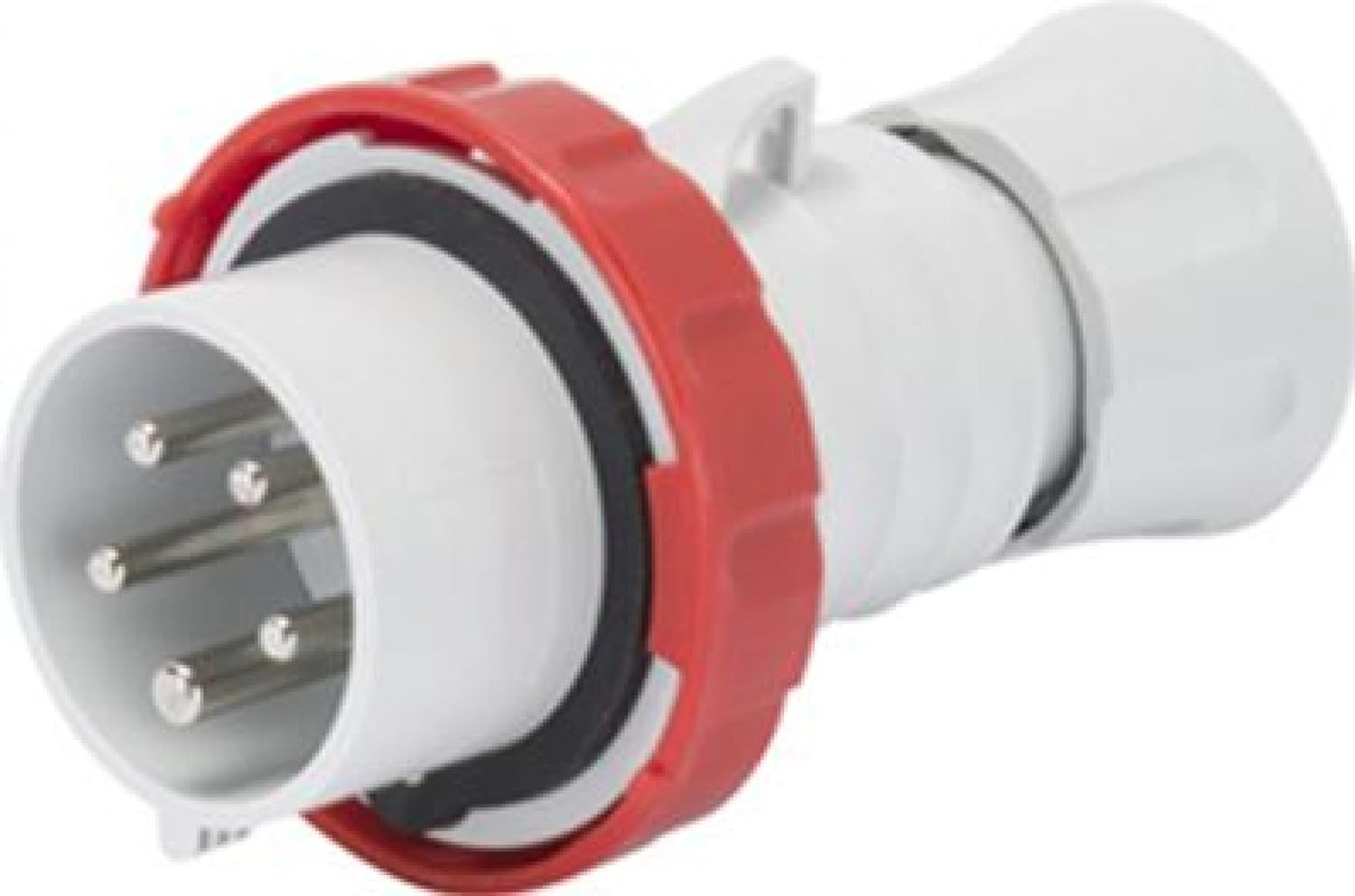 Gewiss GW60031H Low Voltage Screw Wiring Straight Plug, High ...
