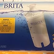 Brita Water Filter Pitcher Advanced Replacement Filters, 3 Count ...
